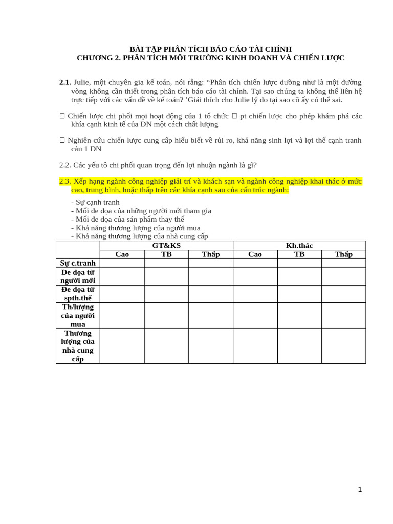 BAI TAP PTBCTC 45t (LMS) | PDF