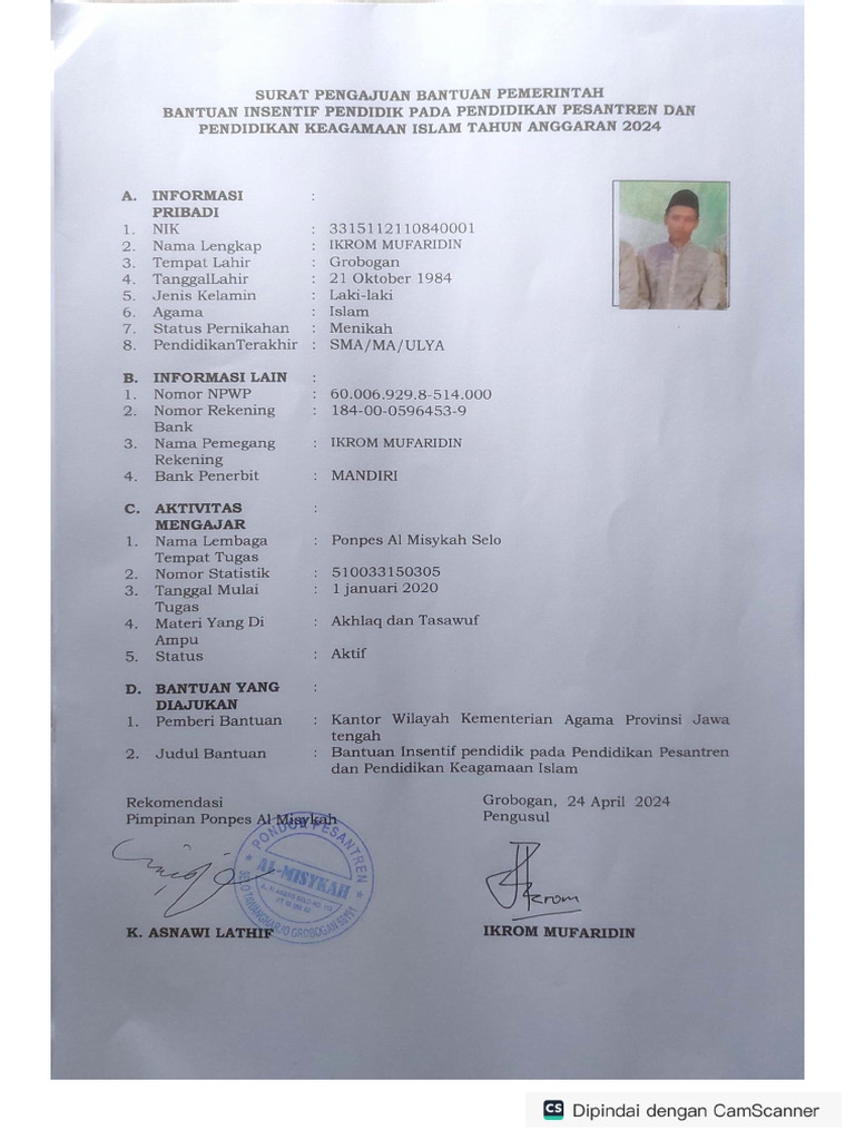 Apbn Pak Ikrom_2 | PDF