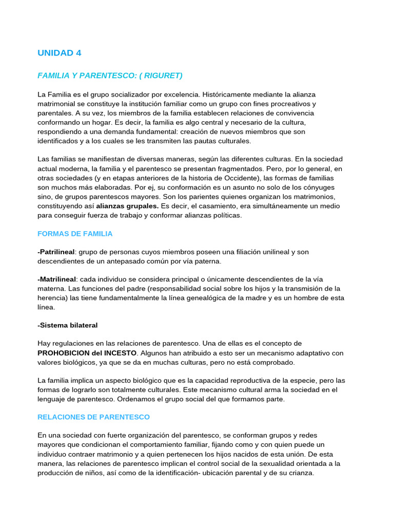 Estructuras y Cambios en la Familia Moderna | PDF | Familia | Matrimonio