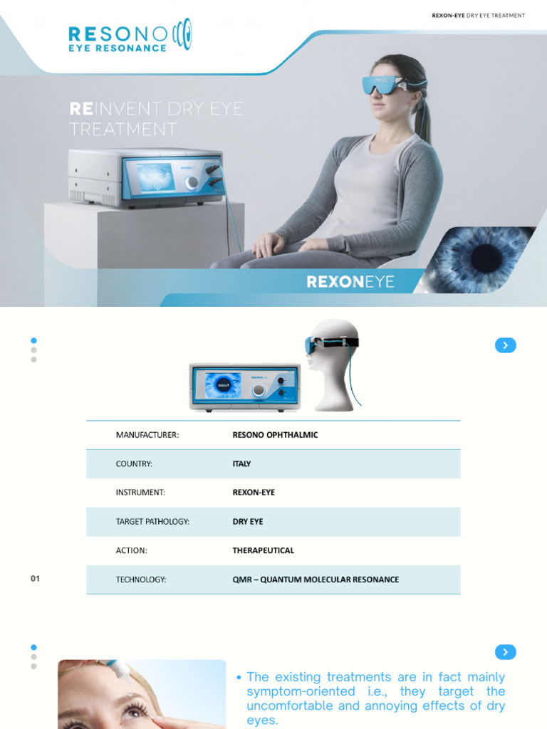 Rexon Eye Short Presentation | PDF | Physical Therapy | Clinical Medicine