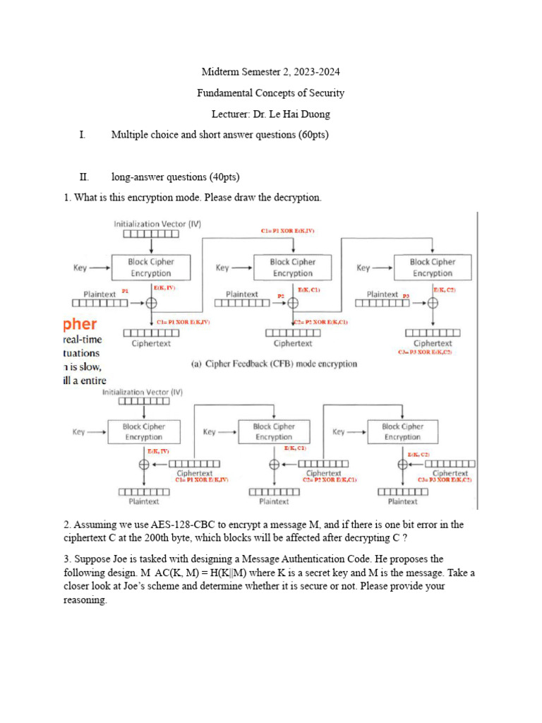 Midterm Sem 2_2023_2024 | PDF
