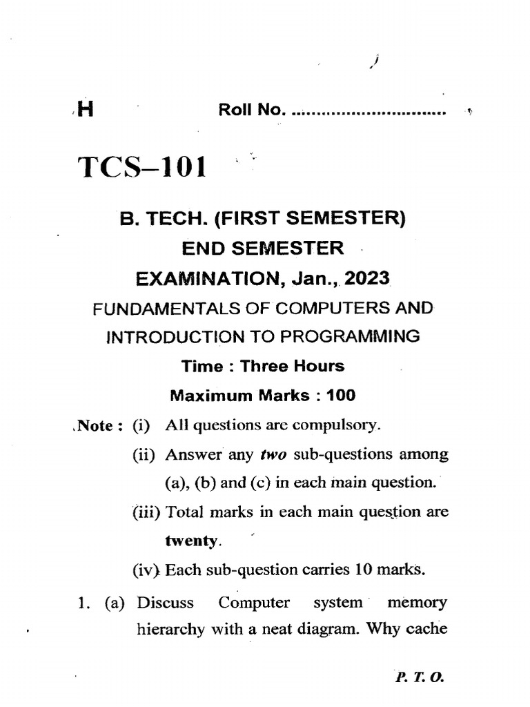 tcs101_endsem_2023 | PDF