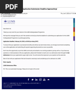 LUMS NOP Online Application Guide | PDF
