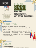 Ra 8491 | PDF | Heraldry | Flag