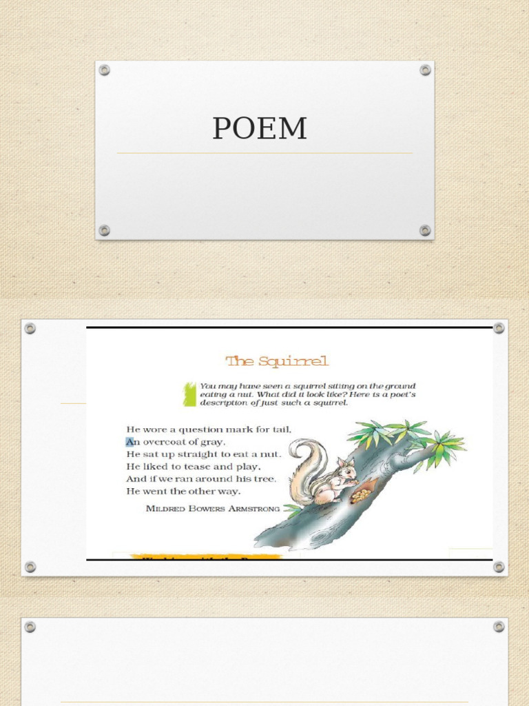 Poem | PDF
