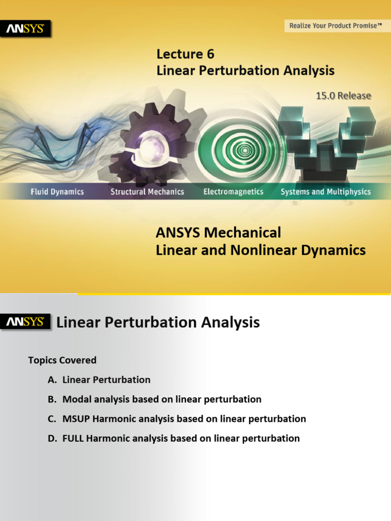 Mech Dynamics 15.0 L06 Linear Perturbation | PDF | Perturbation Theory | Nonlinear System