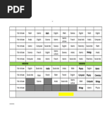 2024-2025 Term 3 Timetable - GR 4 To 9 | PDF