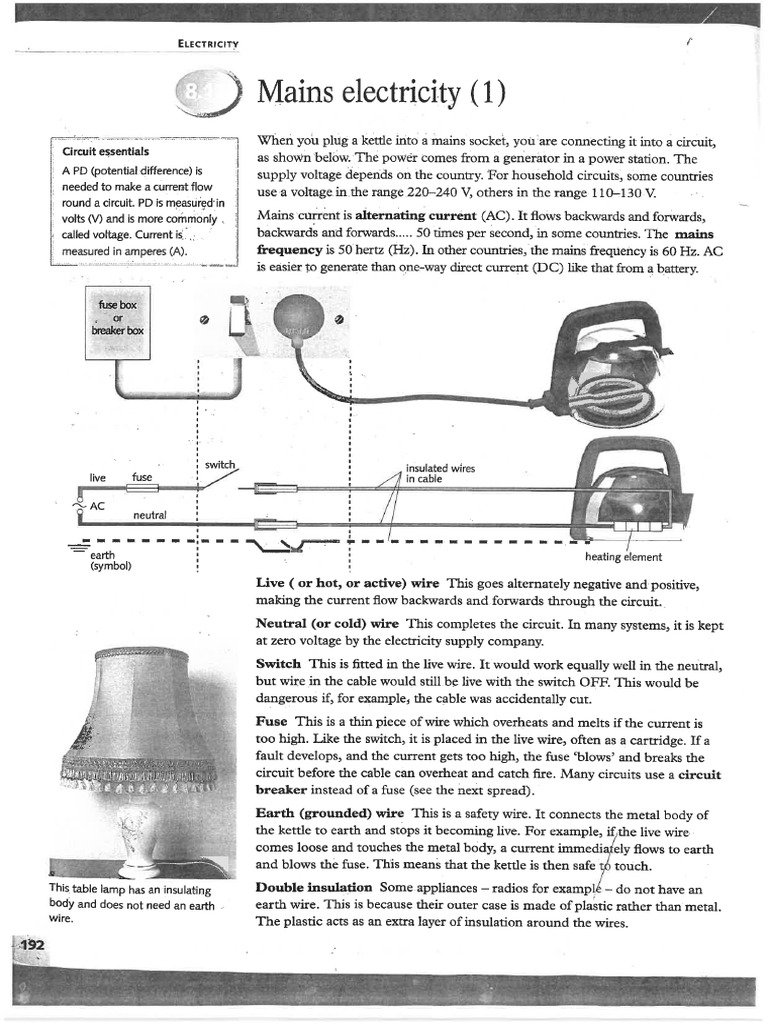 IGCSE Topic-Electricity | PDF