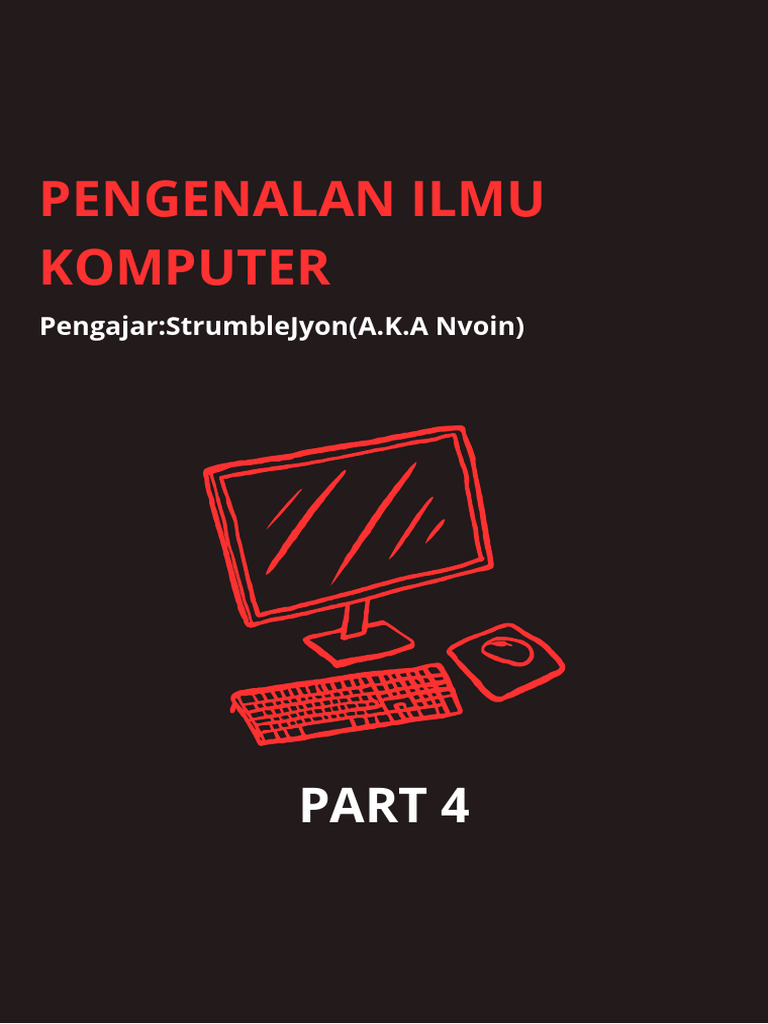 Pengenalan Ilmu Komputer Part 4 | PDF