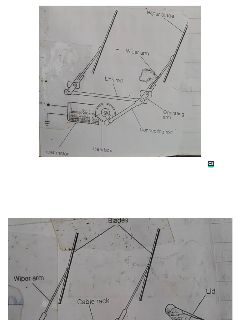 Wiper Systems Diagrams | PDF