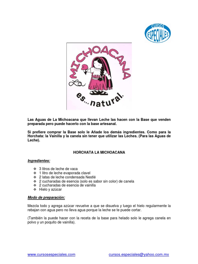 Aguas Frescas | PDF | Limón | Agua