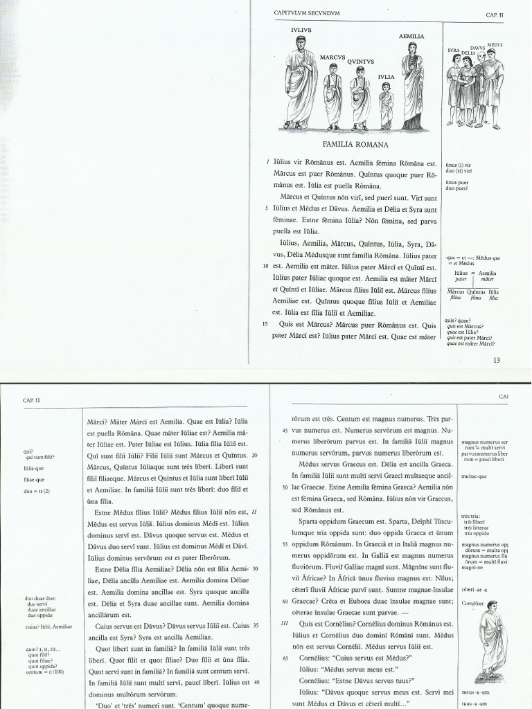 Capitulum II Familia Romana | PDF