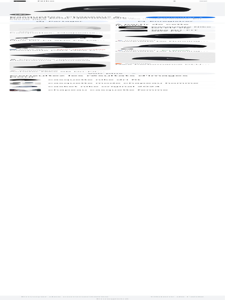 Casquettes Nike pour hommes 2024 | PDF