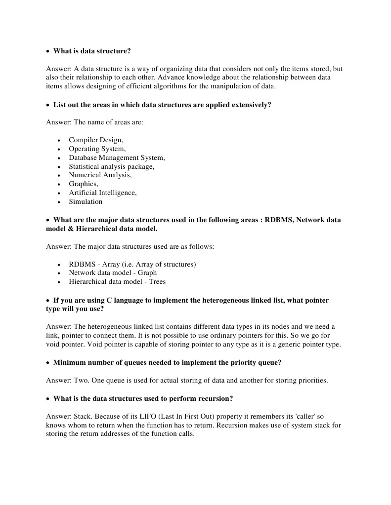 What Is Data Structure | PDF