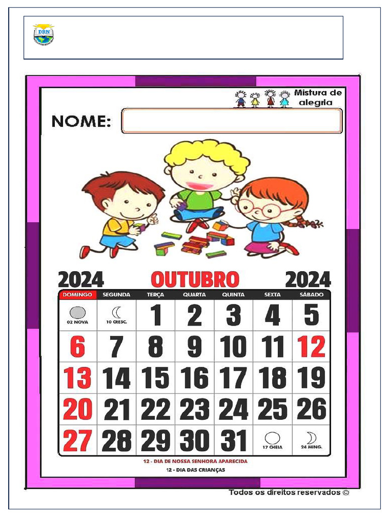 Calendário | PDF