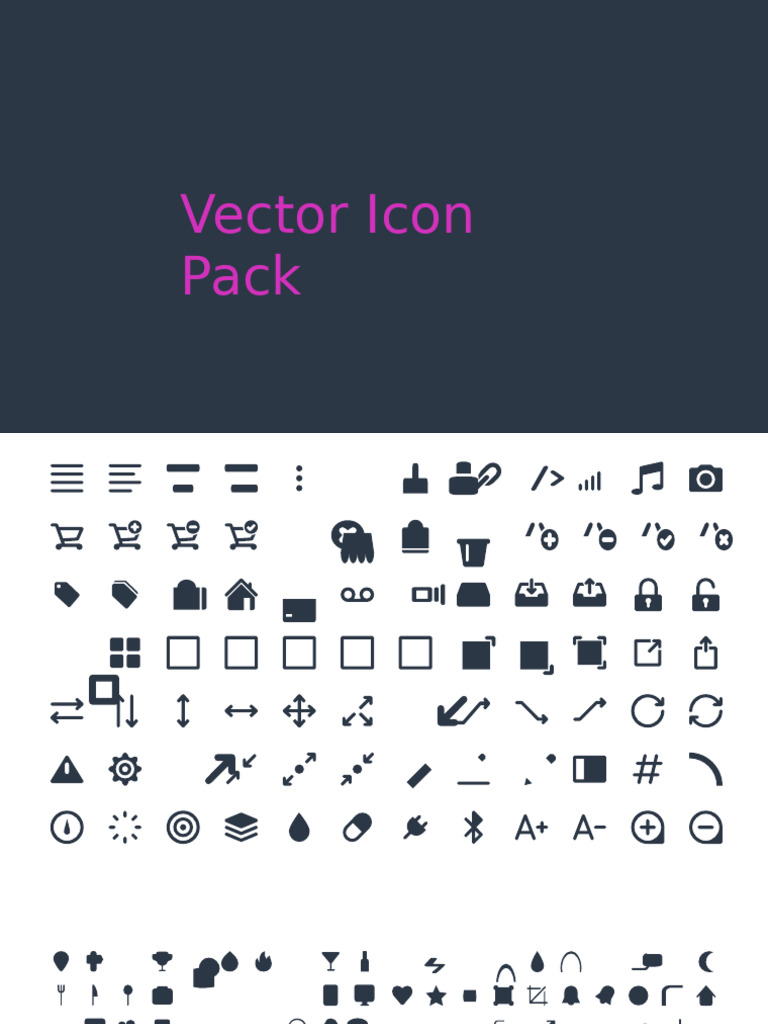 Icon Pack | PDF