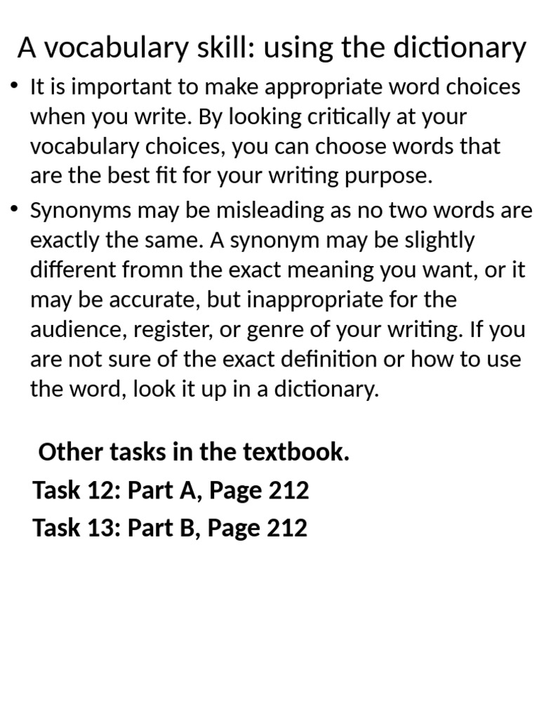 Unit 7 - 5 - Vocabulary Skill | PDF