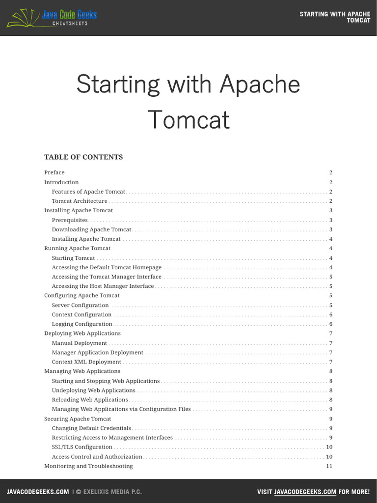 Iniciando Con Apache TomCat | PDF | World Wide Web | Internet & Web