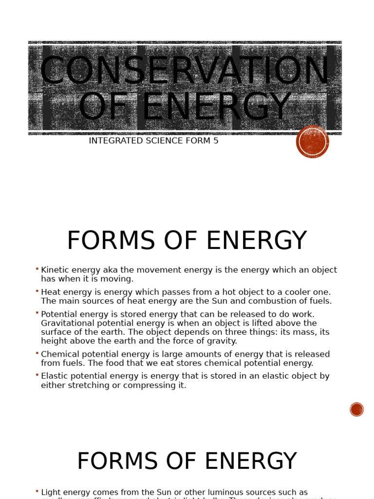 Conservation of Energyform520232024 | PDF | Potential Energy | Momentum