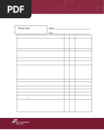 SSI Prevention Checklist 2025 | PDF | Perioperative | Surgery
