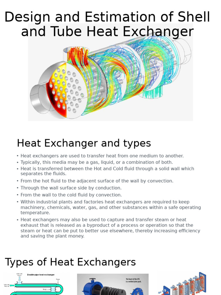 Heat Exchanger Presentation by Srishti | PDF | Heat Exchanger ...