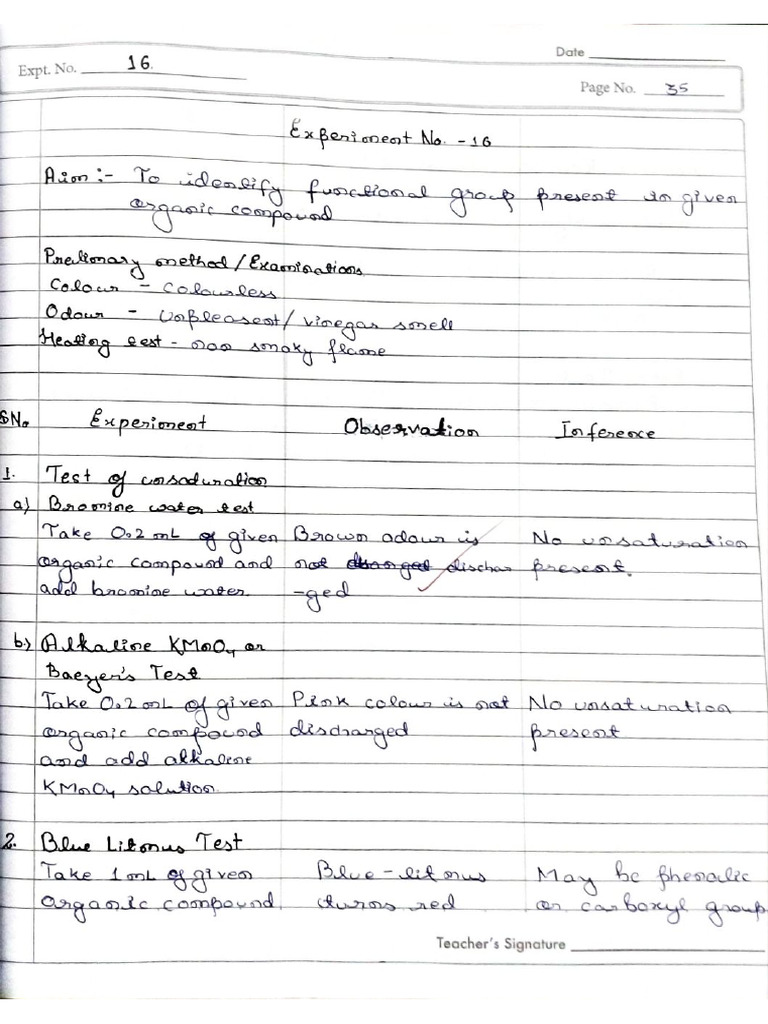 Functional Group | PDF