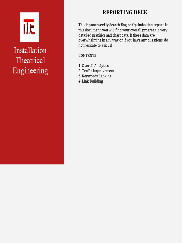 06 May 2024 Weekly Report - ITE | PDF | World Wide Web | Internet & Web