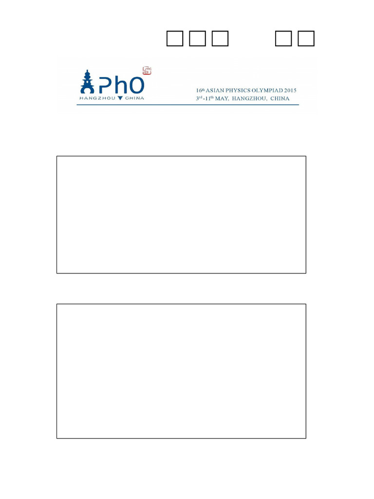 APhO 2015 T ANS | PDF