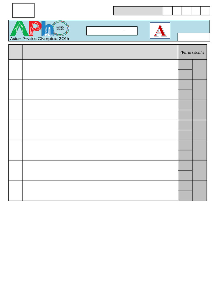 APhO_2016_T_ANS | PDF