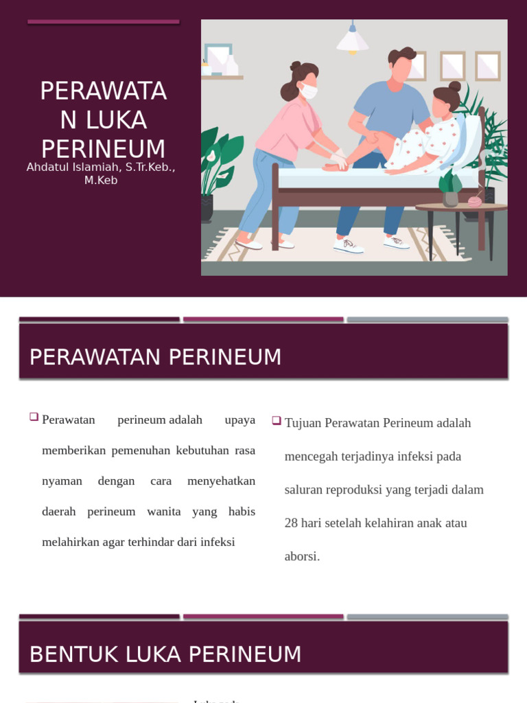2. Perawatan Dan Penjahitan Luka Perineum | PDF