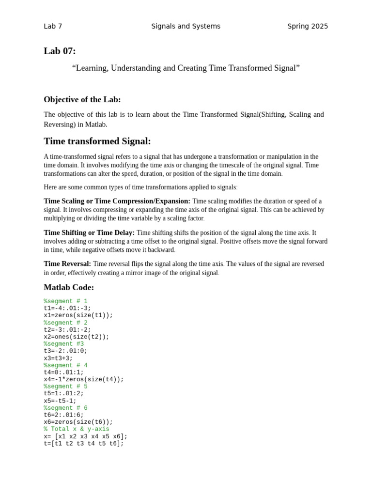 Lab 7 | PDF