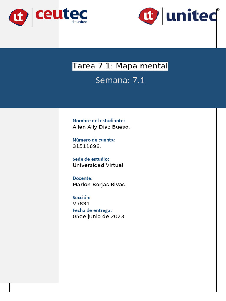 DIAZ Mapa Mentral S 7 | PDF