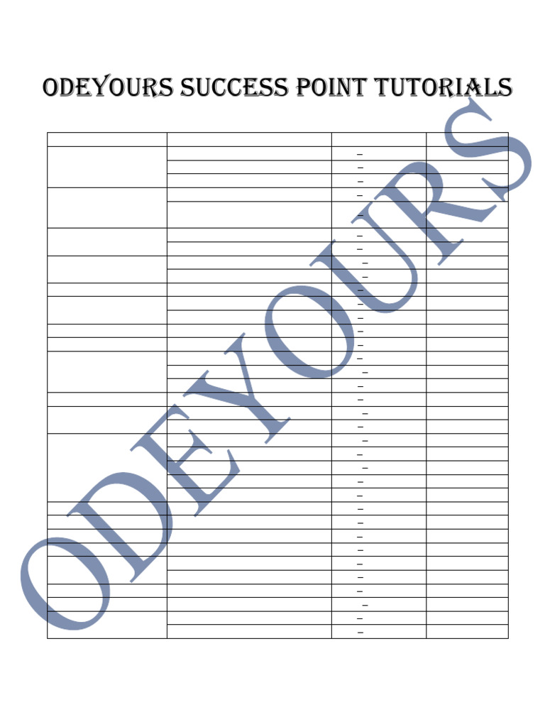 Waec 2025 Revision Class Timetable | PDF