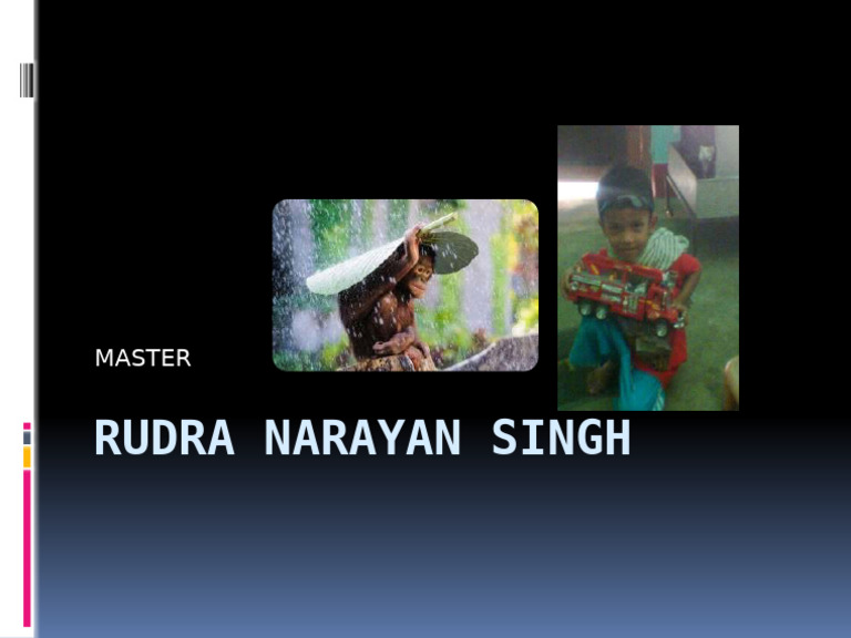 Rudra Narayan Singh | PDF