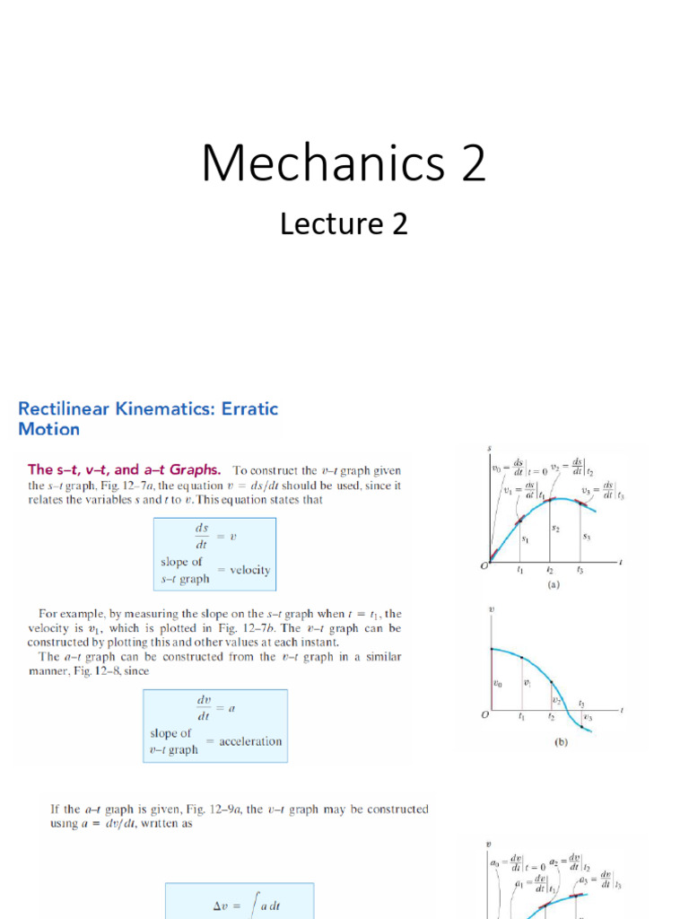 Mechanics 2 Lec 2 | PDF