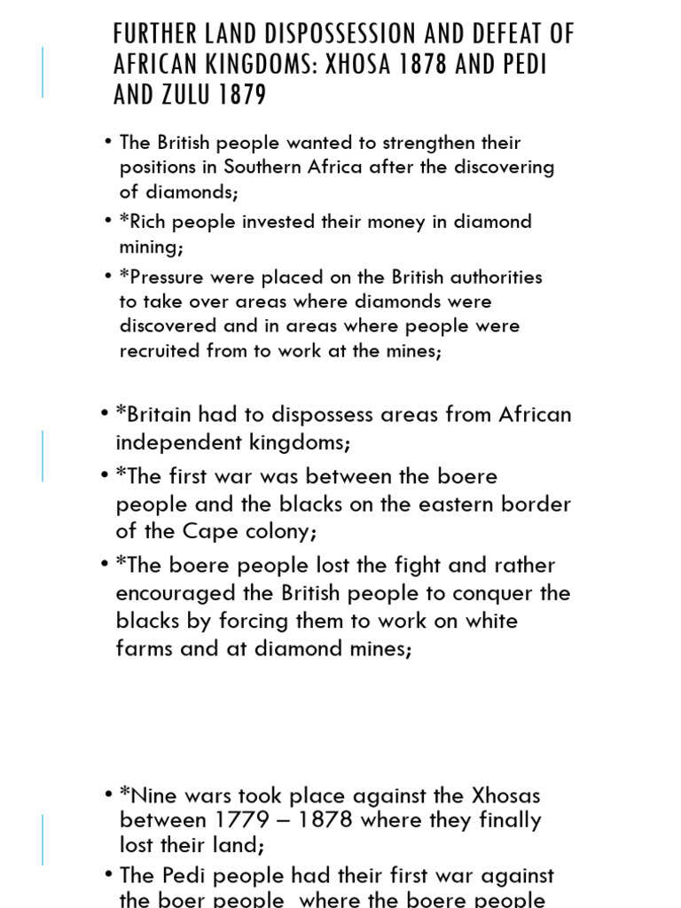 History 2/4 African Kingdoms | PDF | Zulu Kingdom | Military Of South ...