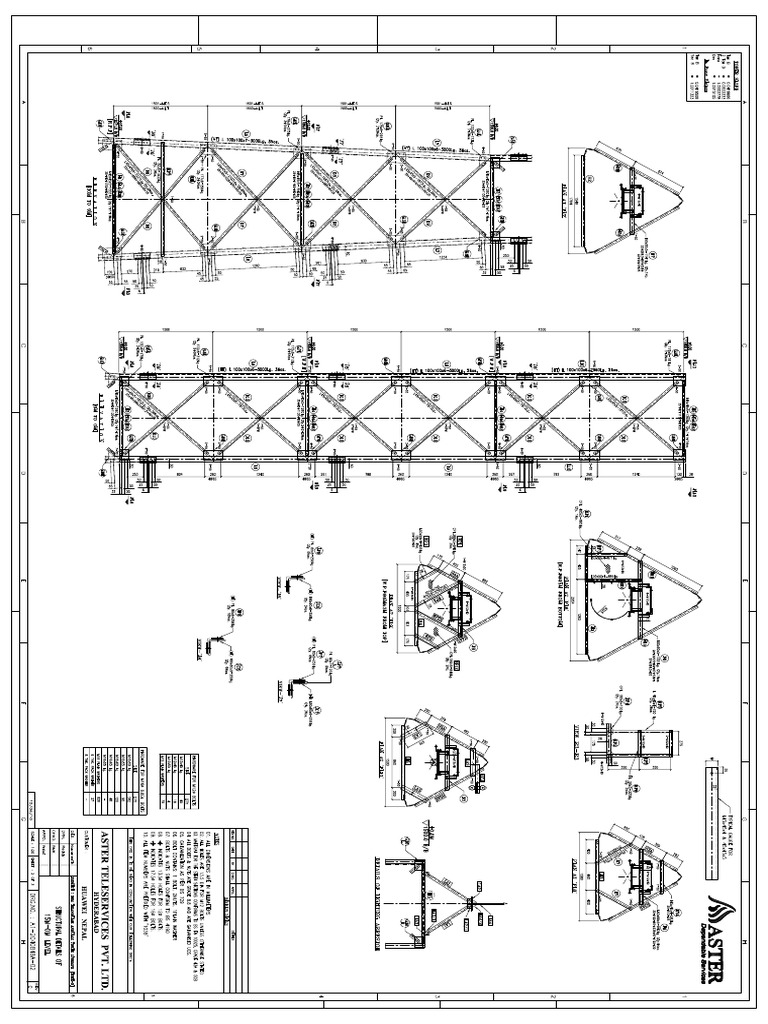 30m Triangular Angular Tower Assembly - 02 of 4 | PDF