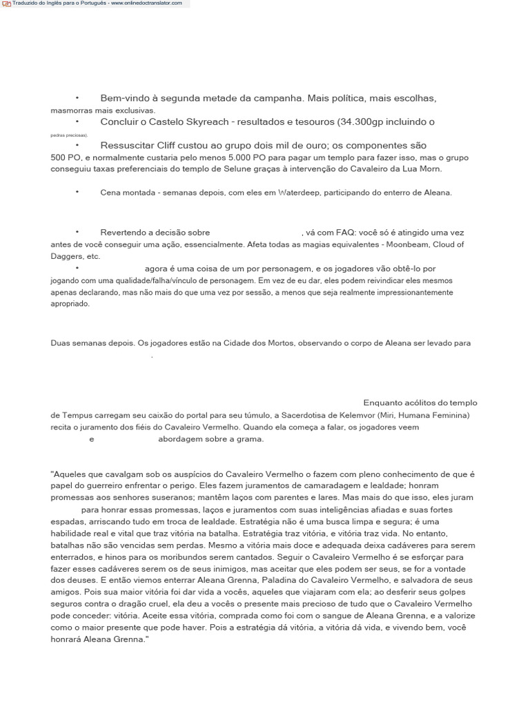 Conselho de Waterdeep: Cerimônia e Alianças | PDF | Dragão | Herói