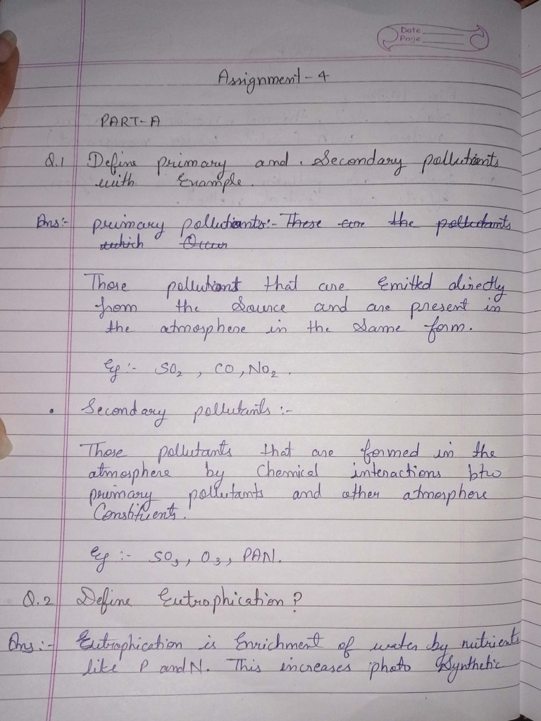 Evs Assignment 4 | PDF