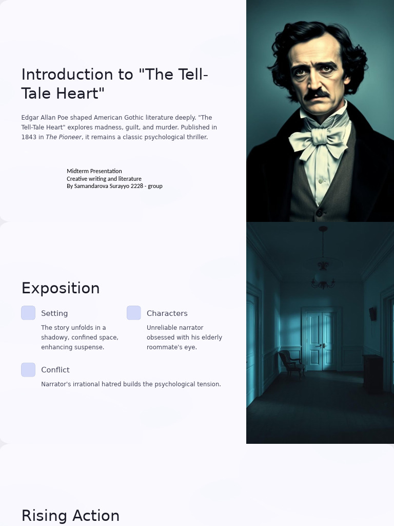 Introduction To The Tell Tale Heart | PDF | Imagination