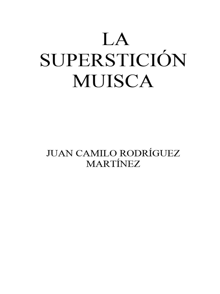 La Diosa Bachué y Suativa en Mitos Muiscas | PDF