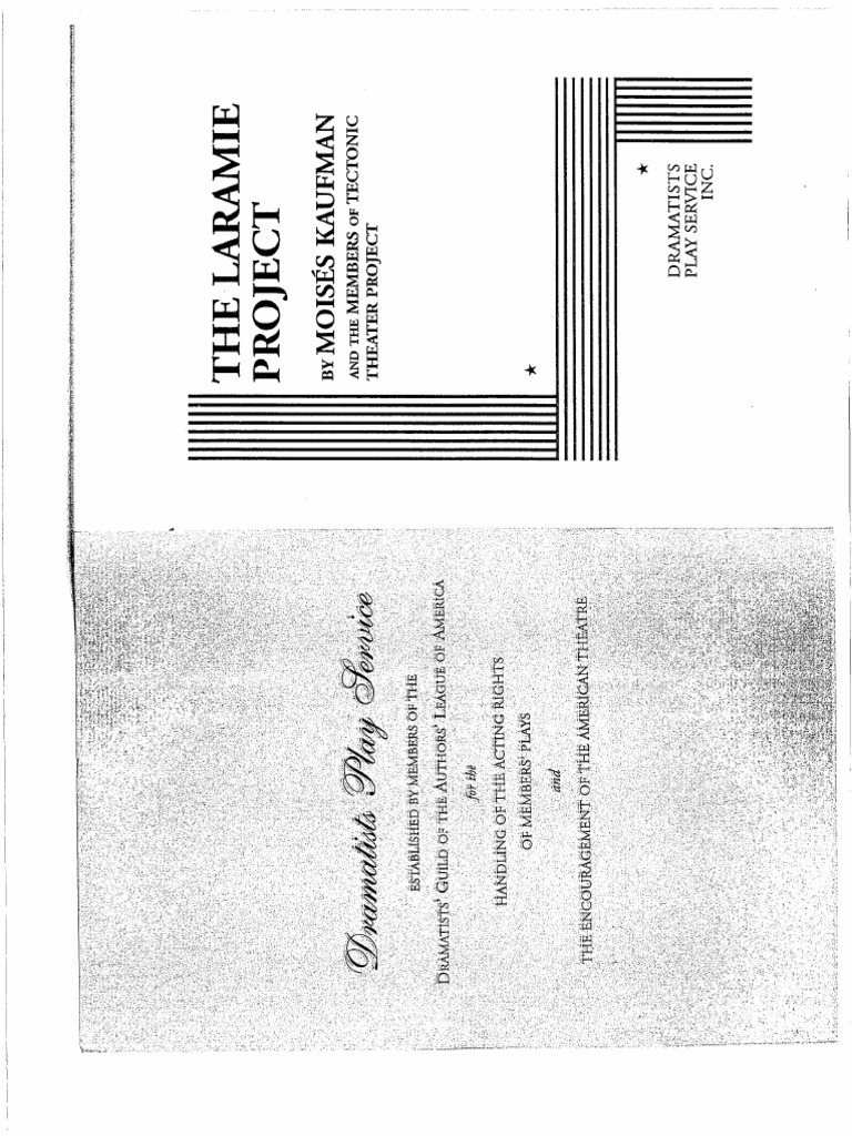 The Laramie Project | PDF