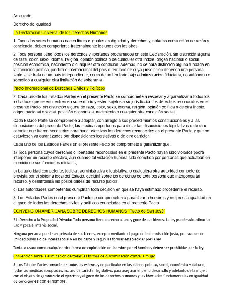 Guia DDHH | PDF | Mandato | Derechos humanos