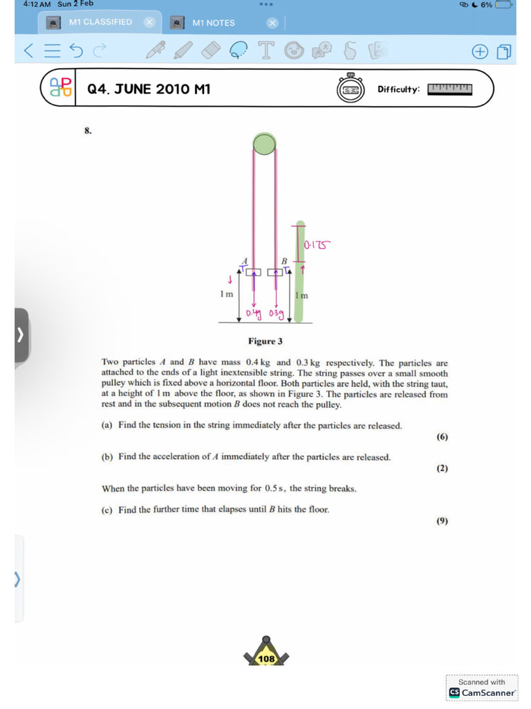Connected Particles p1 HW | PDF