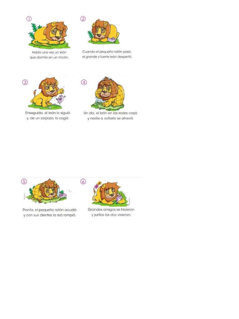 El Leon y El Raton | PDF