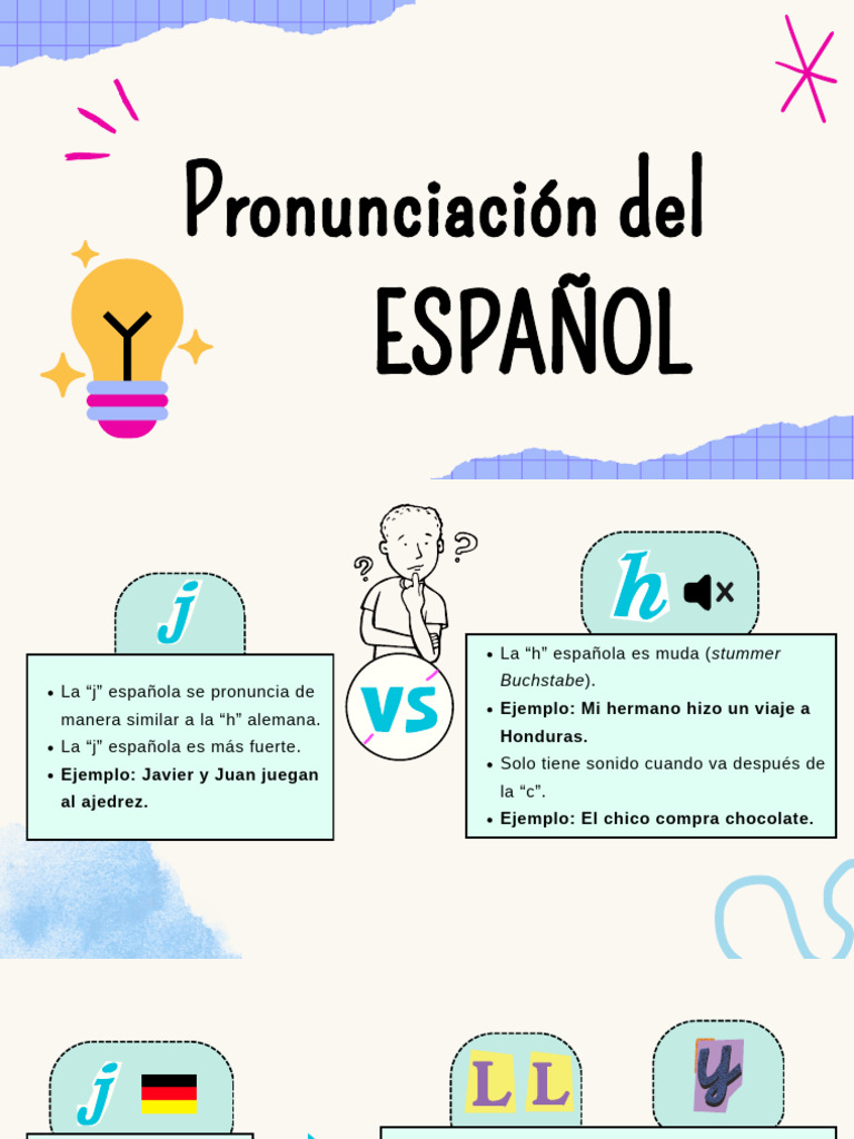 Presentación Pronunciación Española | PDF