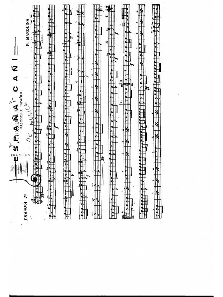 ESPAÑA CAÑI - TROMPA 1 | PDF