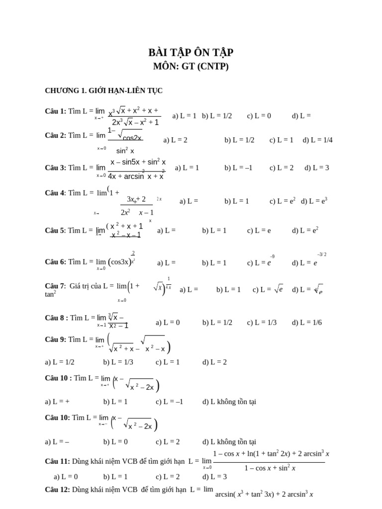 BT on GT (CNTP)_gui lop (1) | PDF