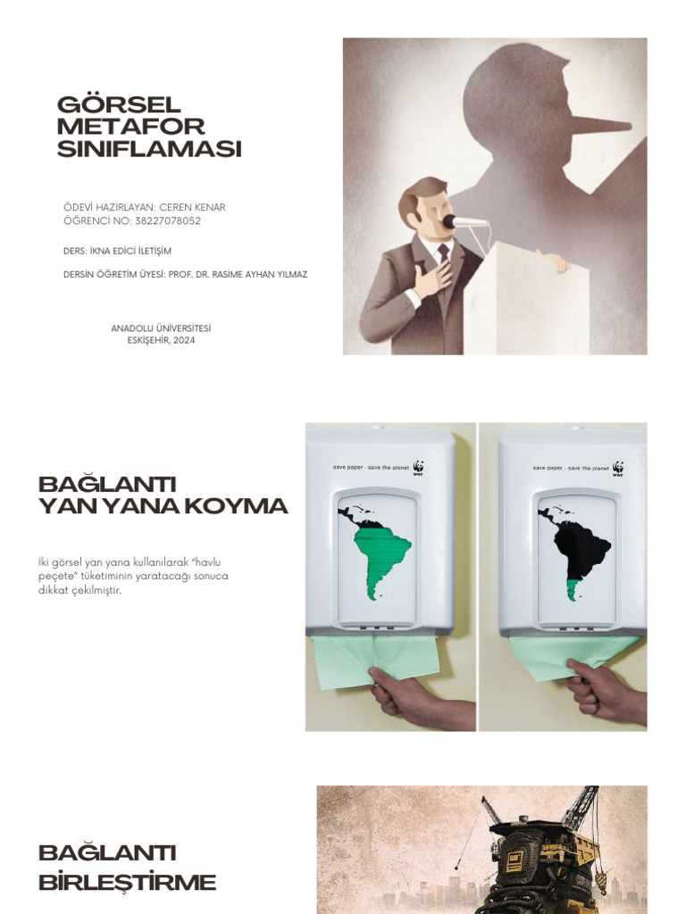 Görsel Metafor Sınıflaması | PDF