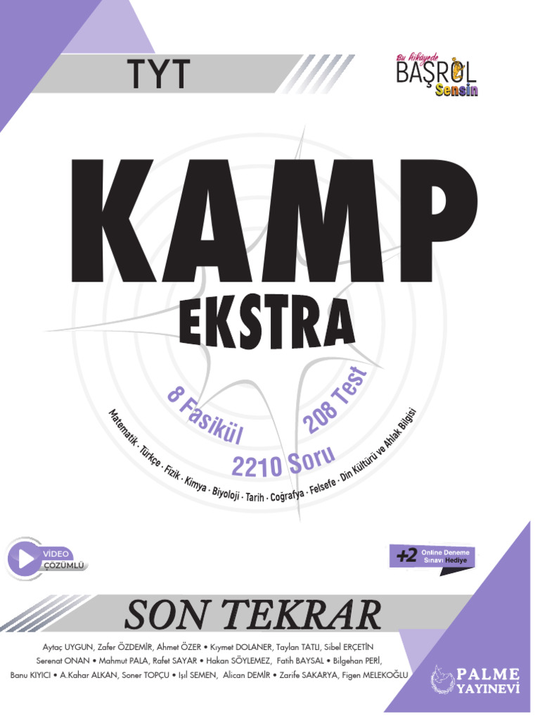 Palme Tyt Ki̇mya Kamp Ekstra | PDF